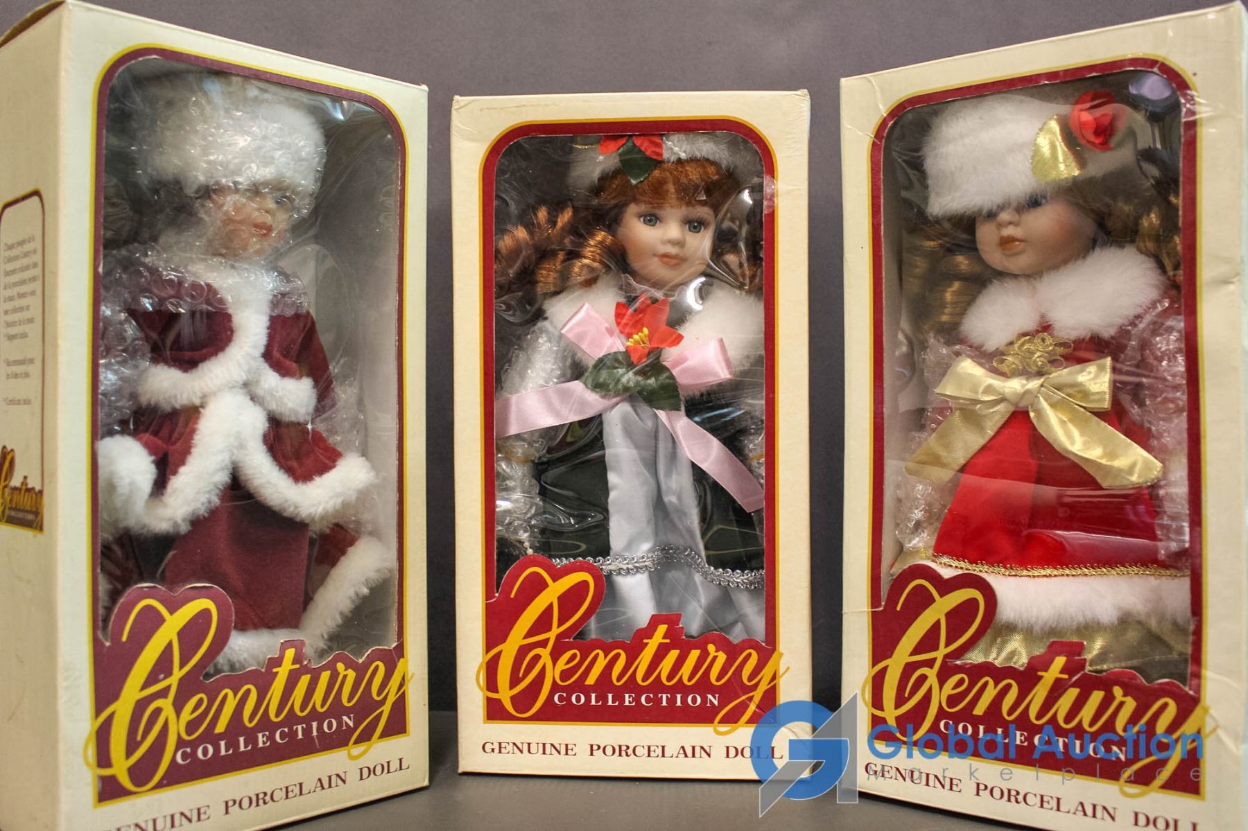 Century Collection Genuine Porcelain Dolls (3)