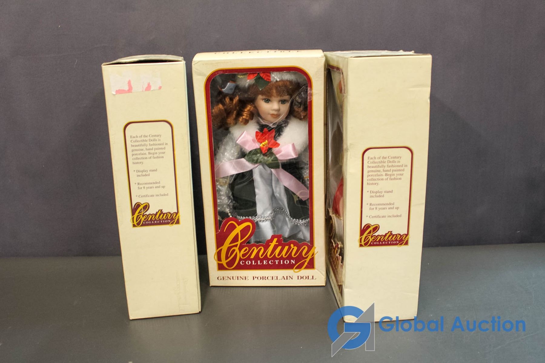 Century Collection Genuine Porcelain Dolls (3)