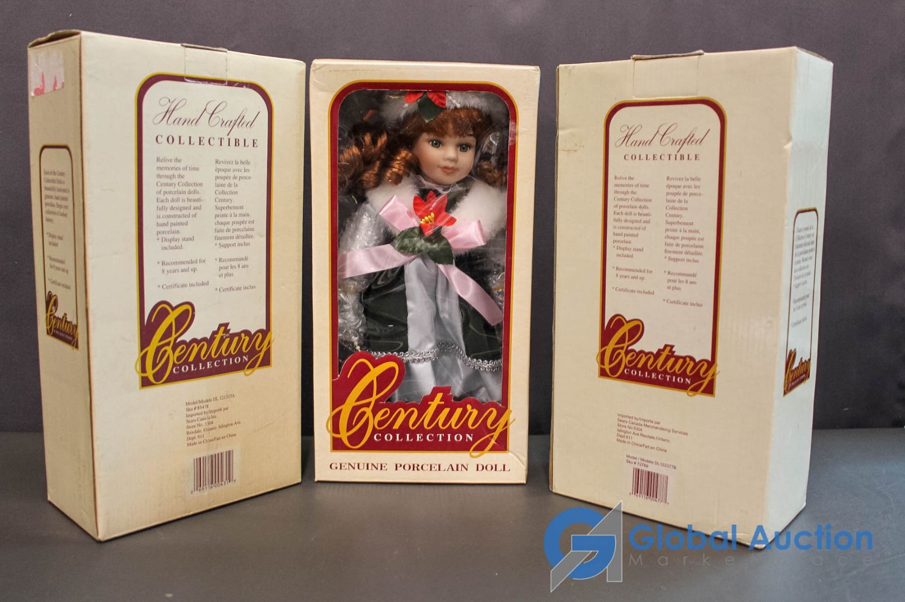 Century Collection Genuine Porcelain Dolls (3)