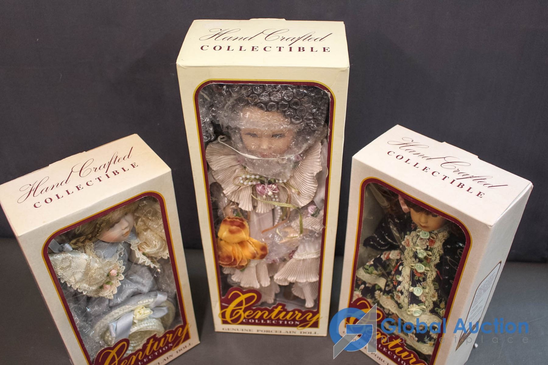Century Collection Genuine Porcelain Dolls (3)