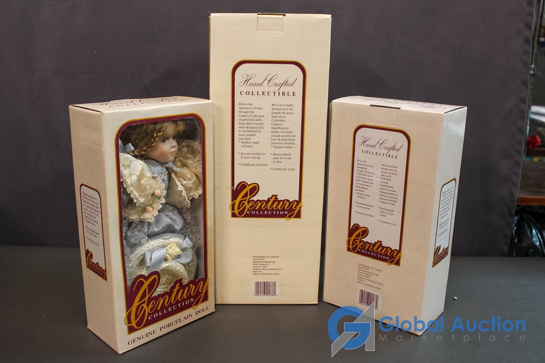 Century Collection Genuine Porcelain Dolls (3)