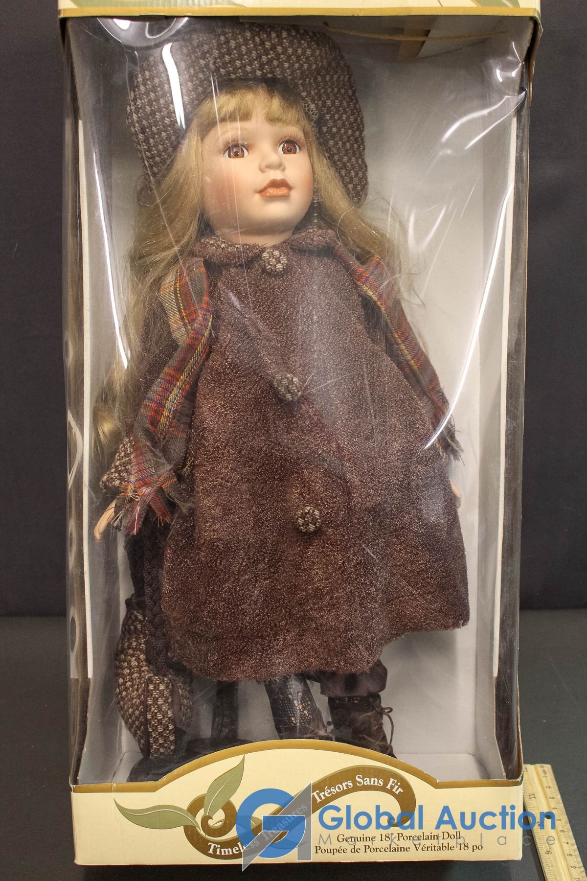 Timeless Treasures Genuine 18" Porcelain Doll