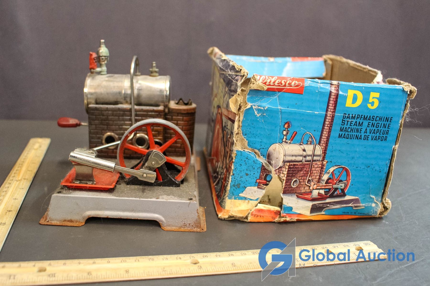 Wilesco Dampfmaschine Steam Engine Model