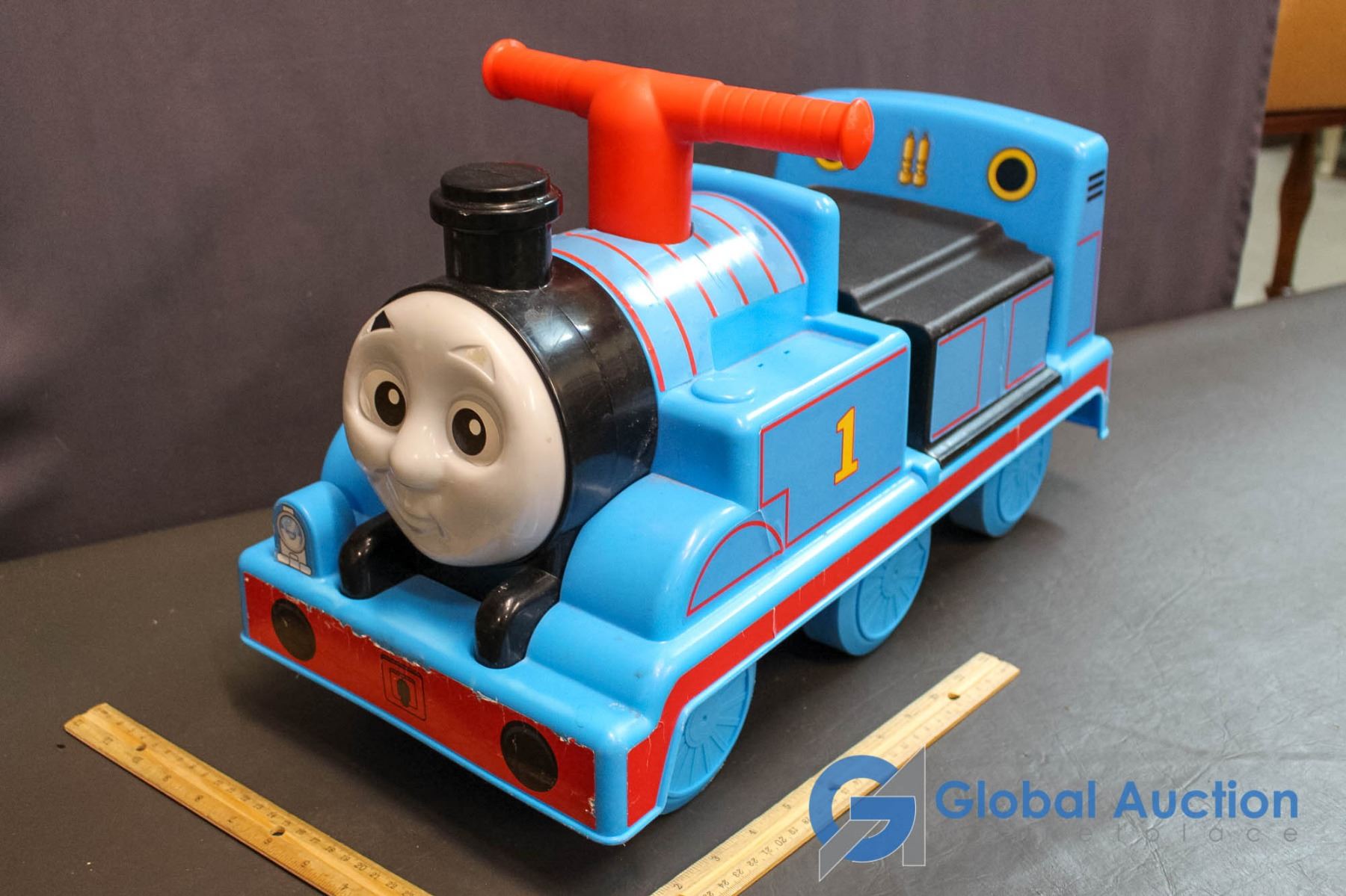 Thomas The Train Ride On Toy w/ Race Track and Sounds (Working)