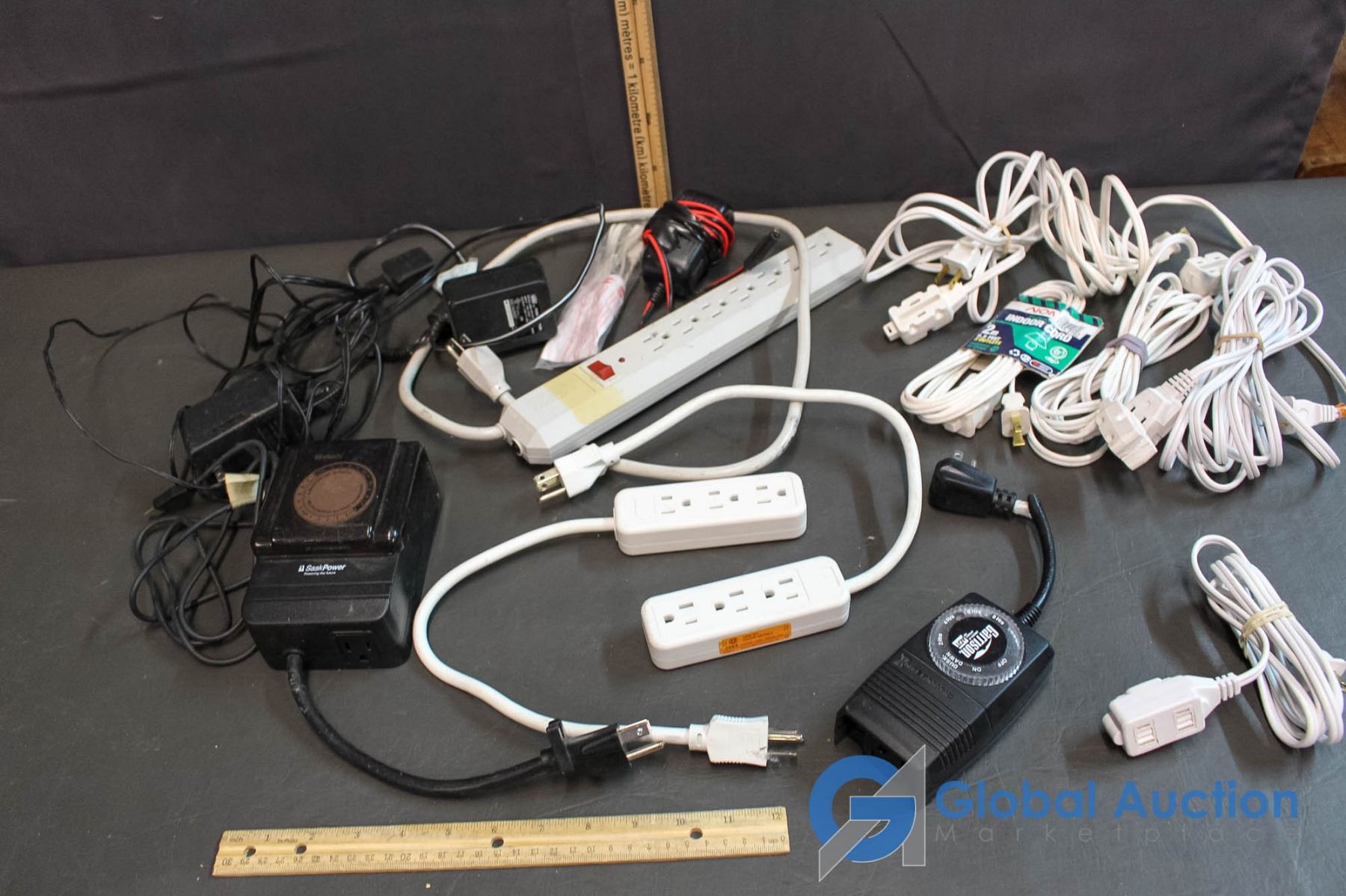 Timer, Extention Cords, Power Bars, Power Cables, etc.