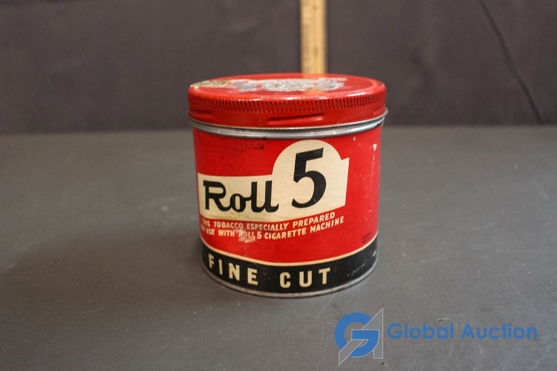 Assorted (5) Round Tobacco Tins