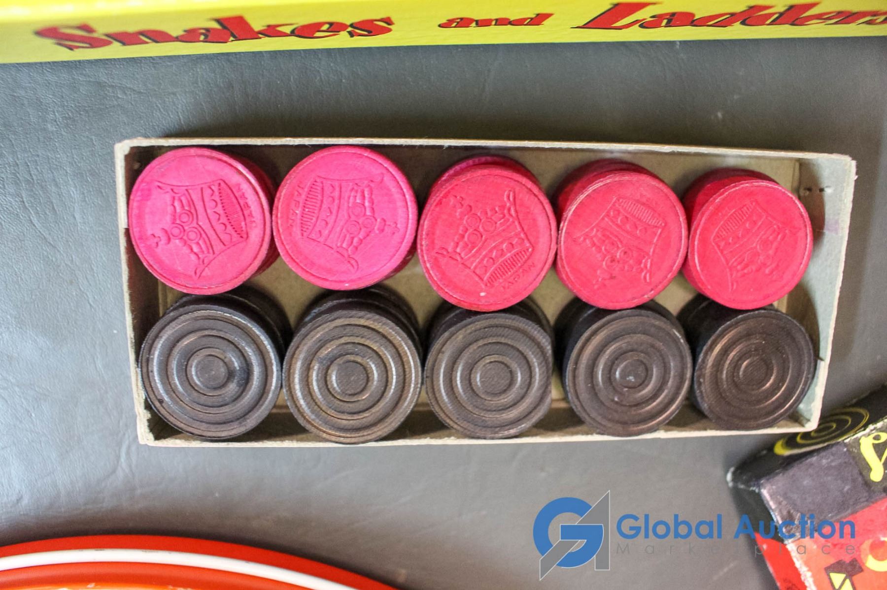 Game Boards - "Chinese Checkers with Wooden Checkers & Regular Checkers ...