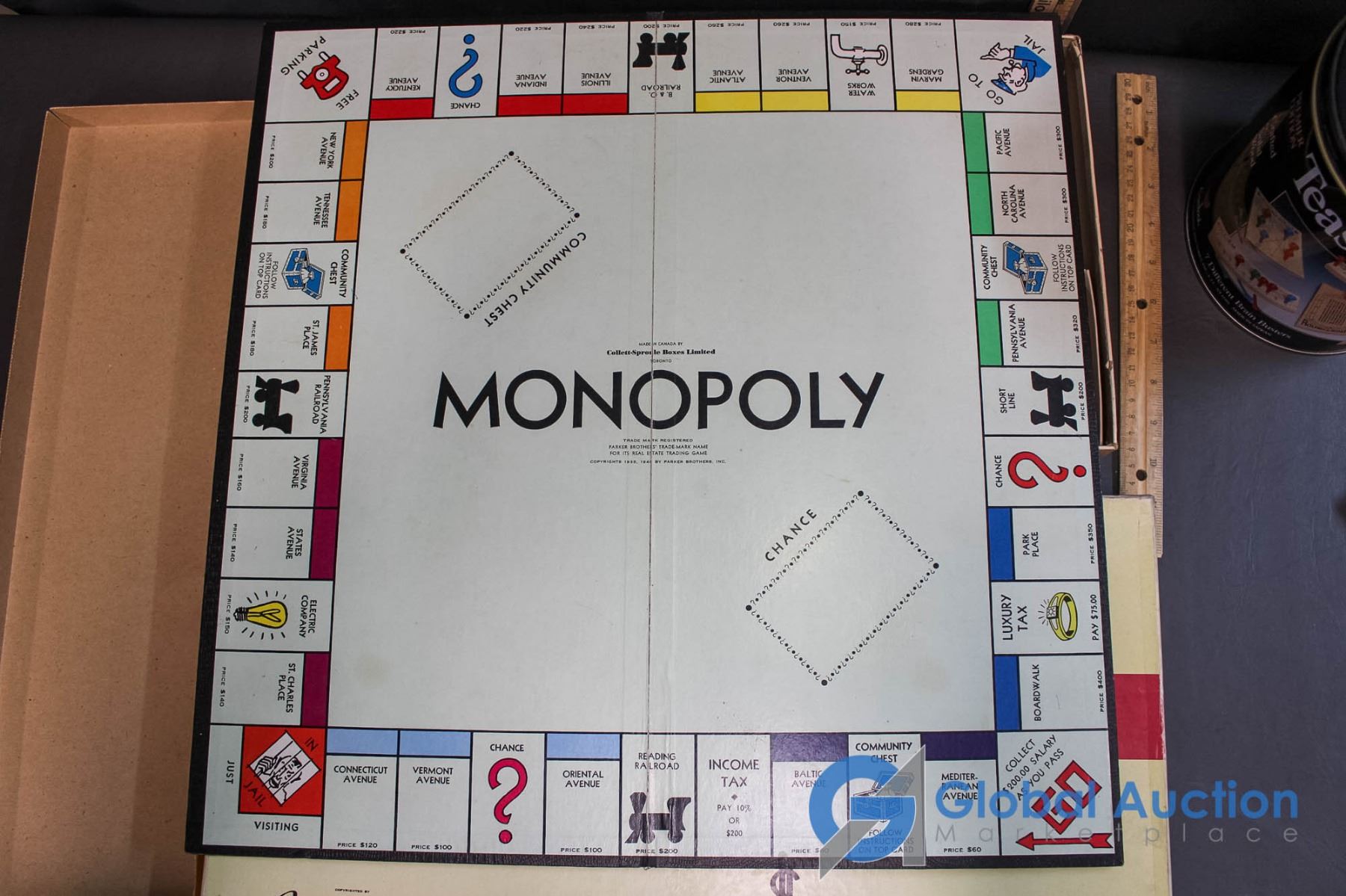 Vintage Board Games - "Monopoly", Teasers, Monopoly Players Hand Book