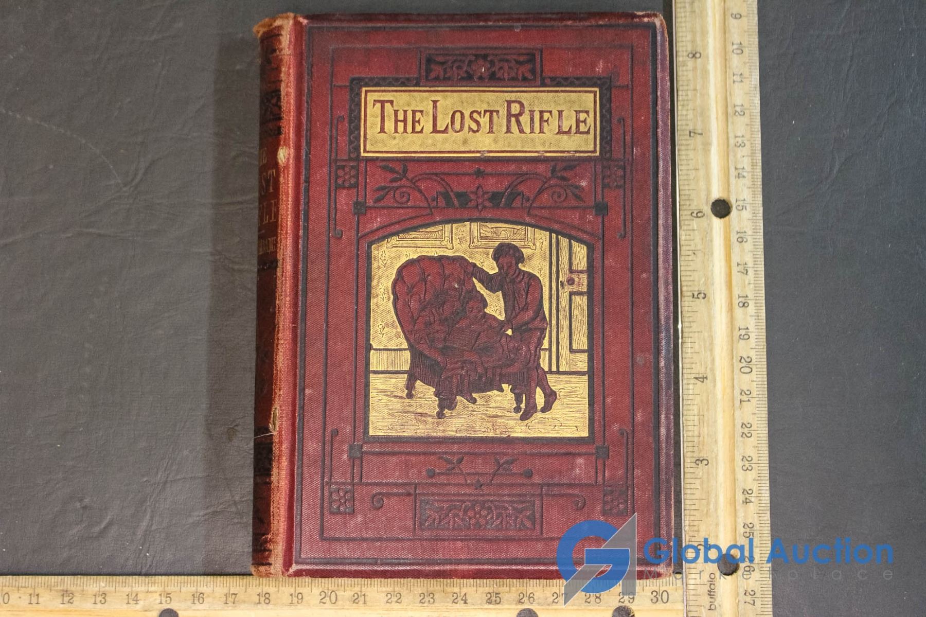 "The Lost Rifle" 1876 Hardcover Book