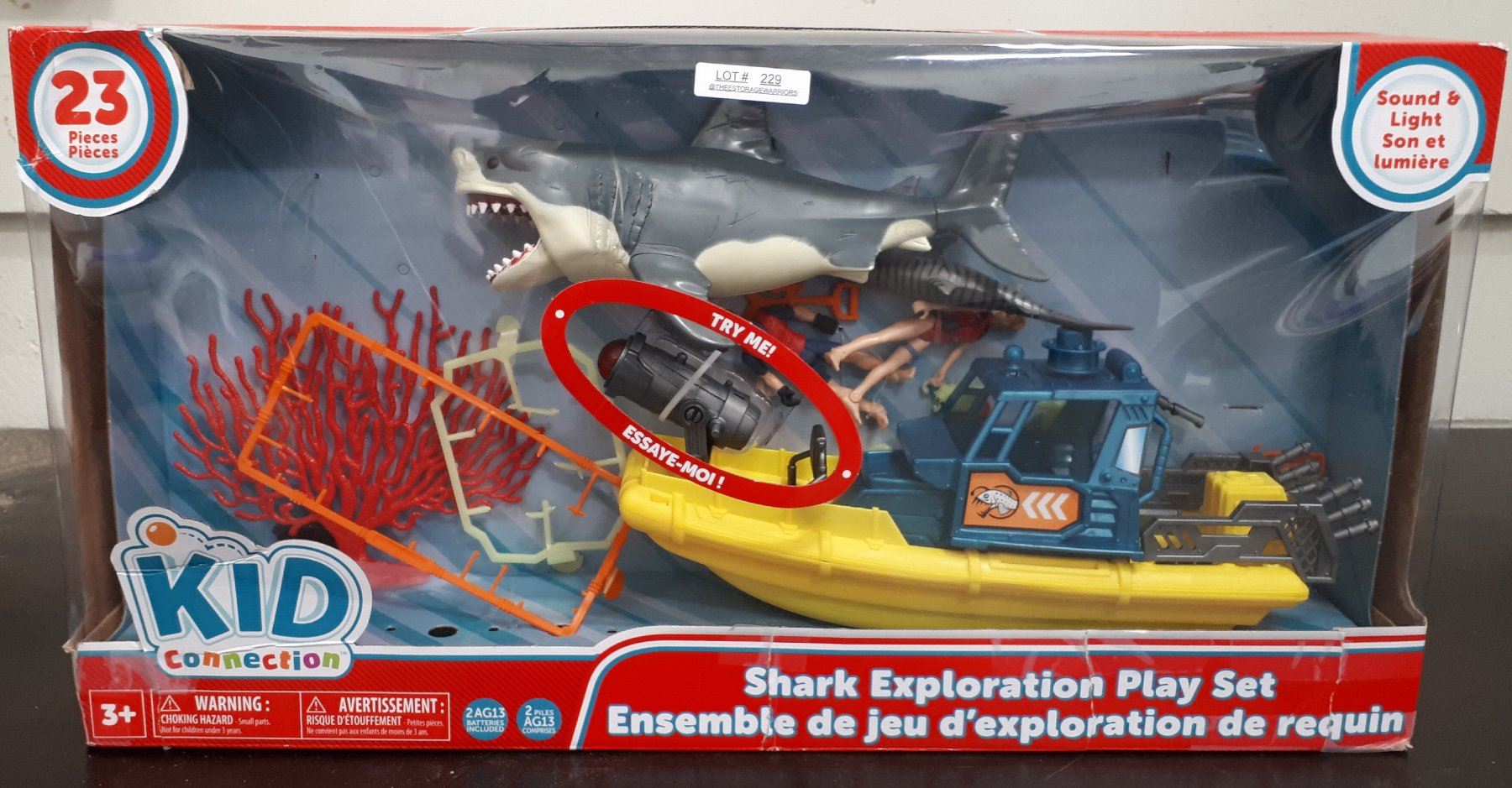 KID CONNECTION SHARK EXPLORATION PLAY SET