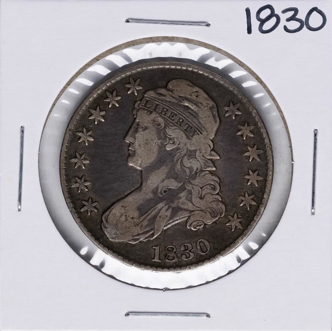 1830 Capped Bust Half Dollar Coin