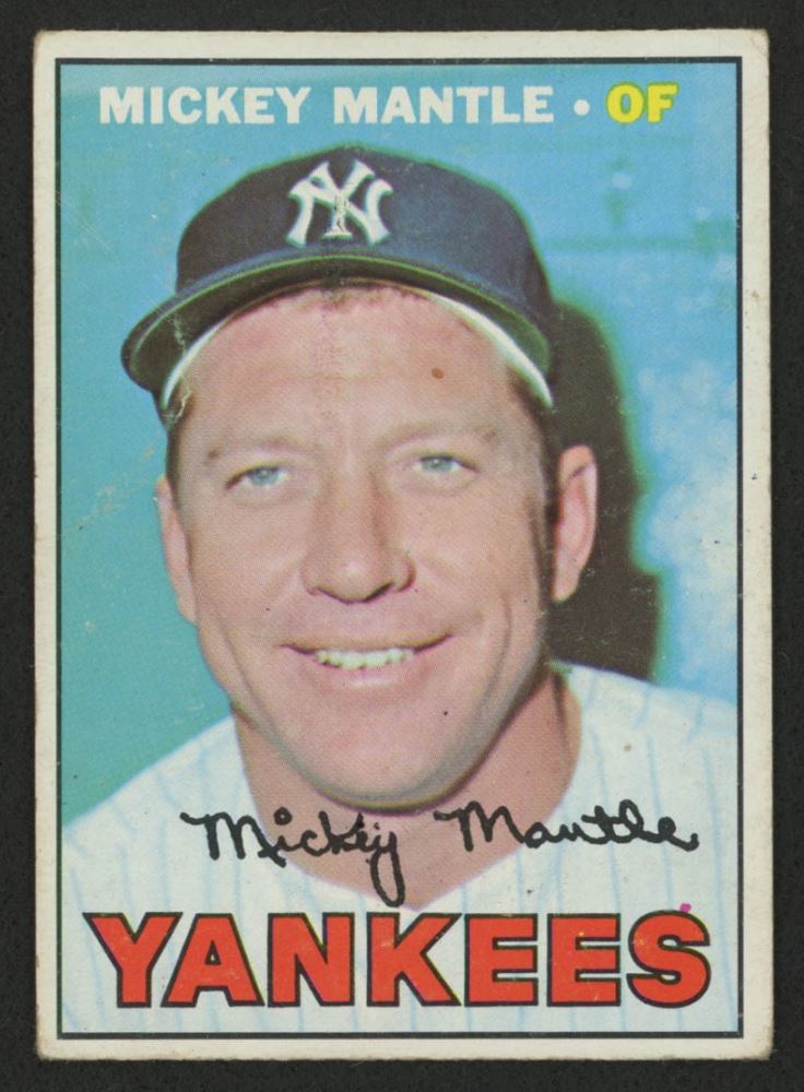 1967 Topps #150 Mickey Mantle