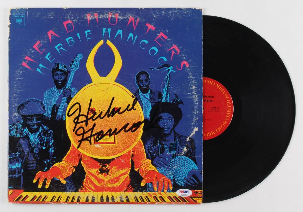 Herbie Hancock Signed "Head Hunters - Herbie Hancock" Signed Vinyl ...
