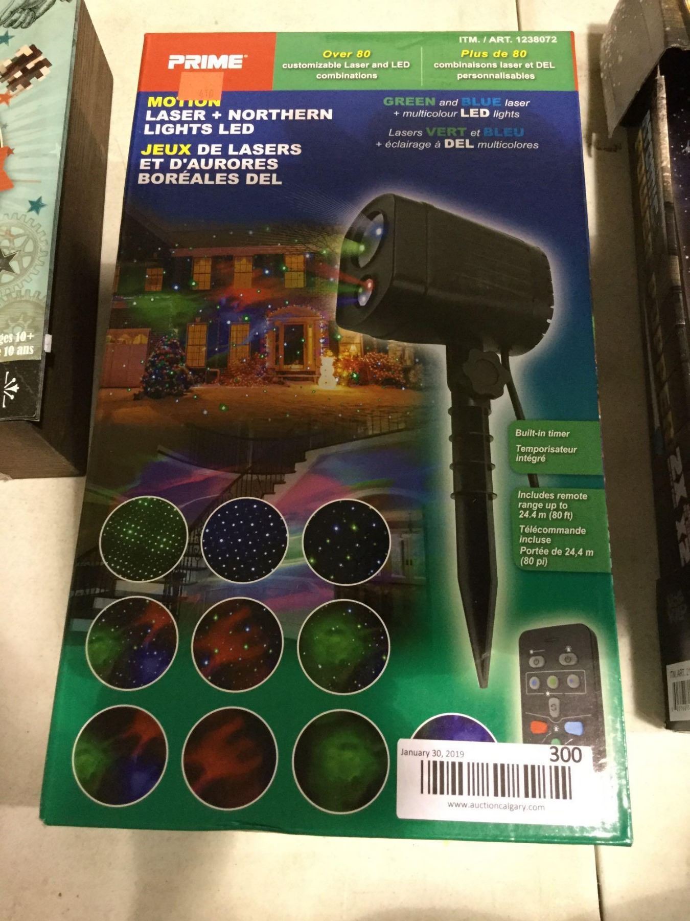 Prime Motion Laser + Northern Lights LED