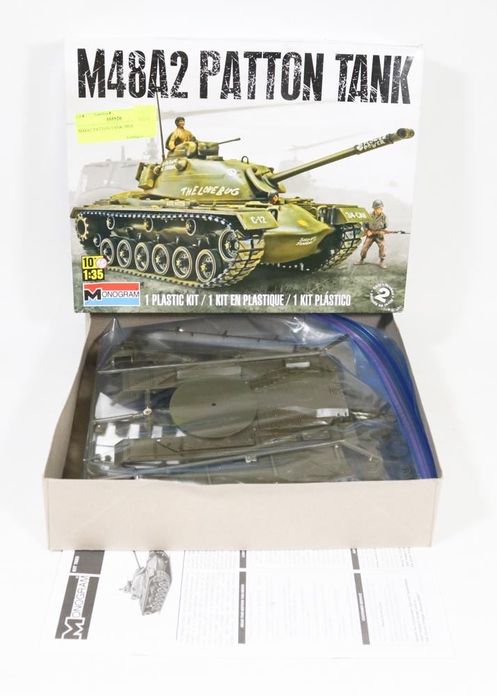 M48A2 PATTON TANK MODEL KIT.