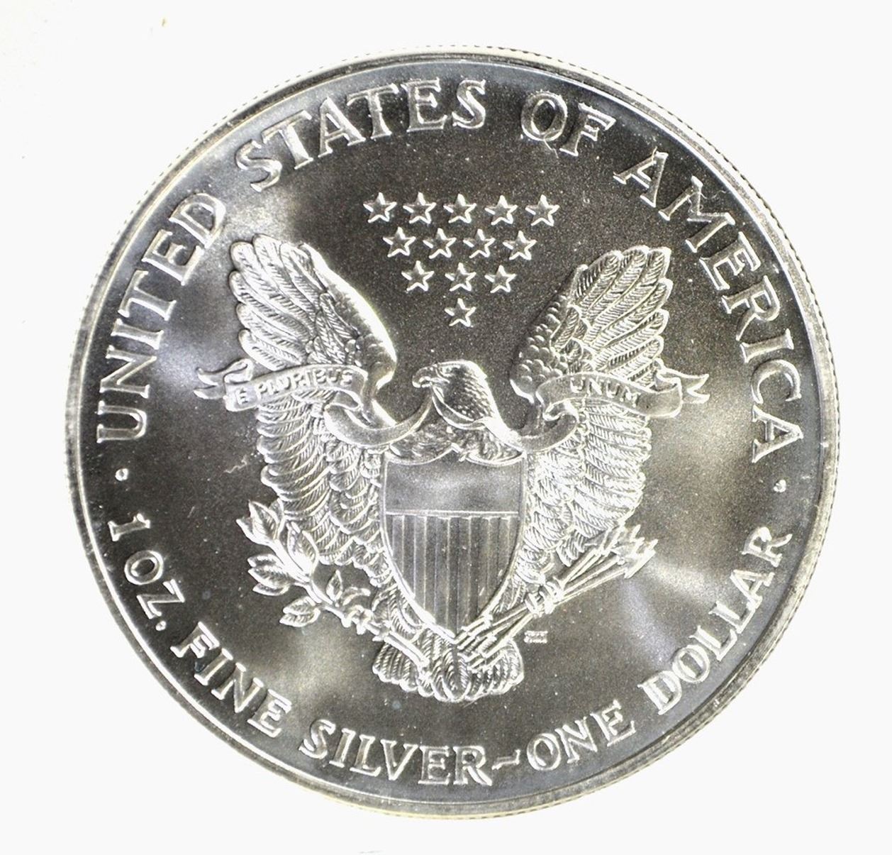 1999 AMERICAN SILVER EAGLE, WHSG PERFECT GEM BU