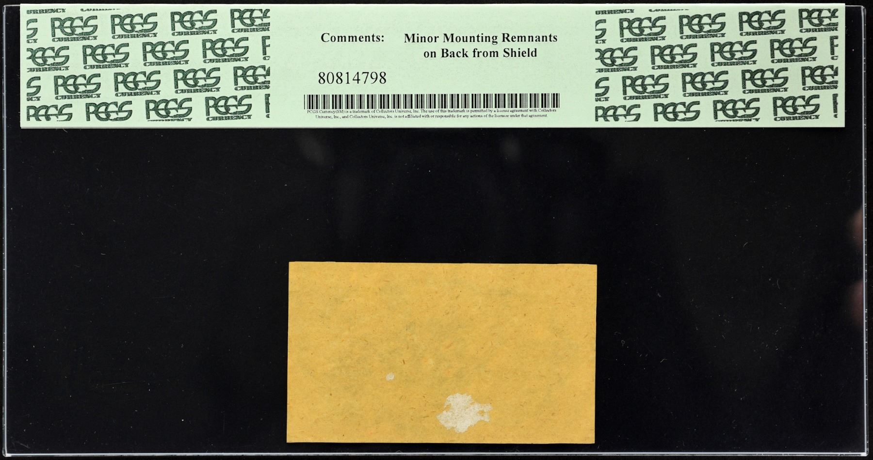 Lot of (8) First Issue. Narrow Margin Fractional Currency Specimens ...