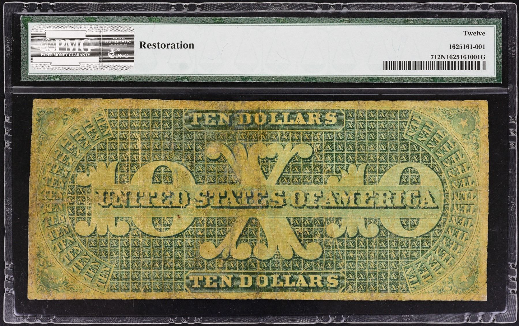 Fr. 7. 1861 Demand Note. PMG Fine 12 Net.