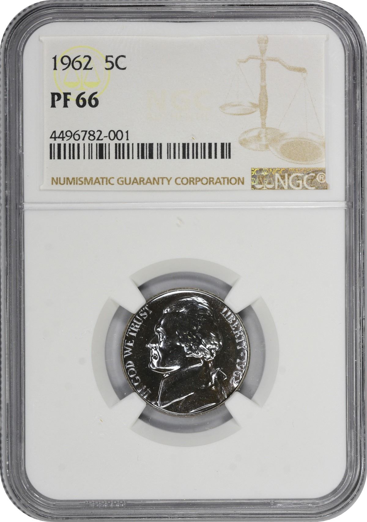 1962 Proof 66 NGC 1962-proof-66-ngc