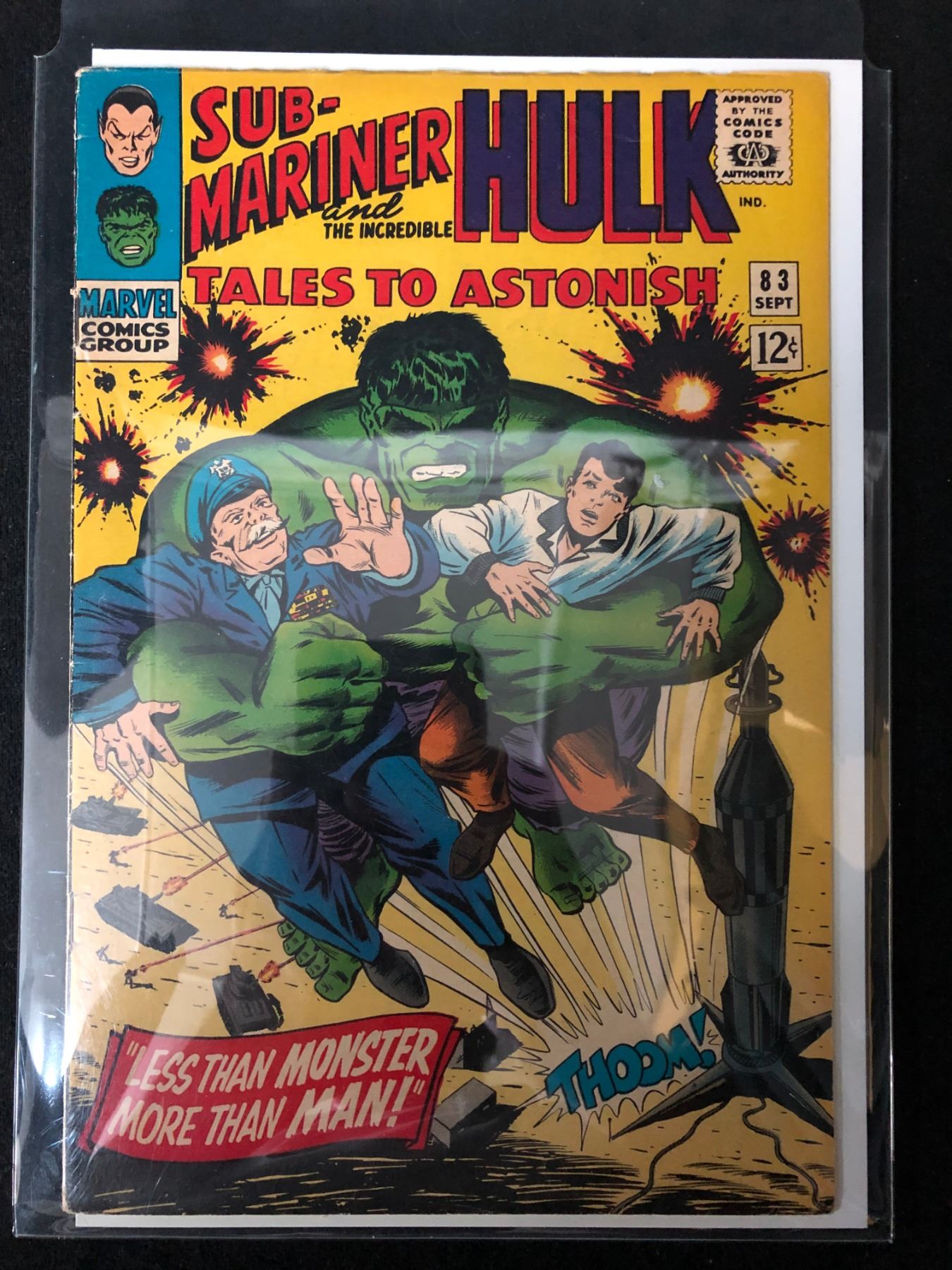 SUB-MARINER AND THE INCREDIBLE HULK #83 (MARVEL COMICS)