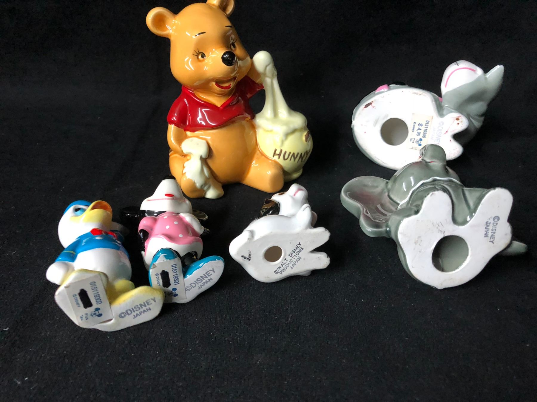 COLLECTIBLE WALT DISNEY FIGURES LOT