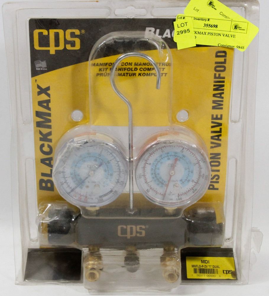 CPS BLACKMAX PISTON VALVE MANIFOLD