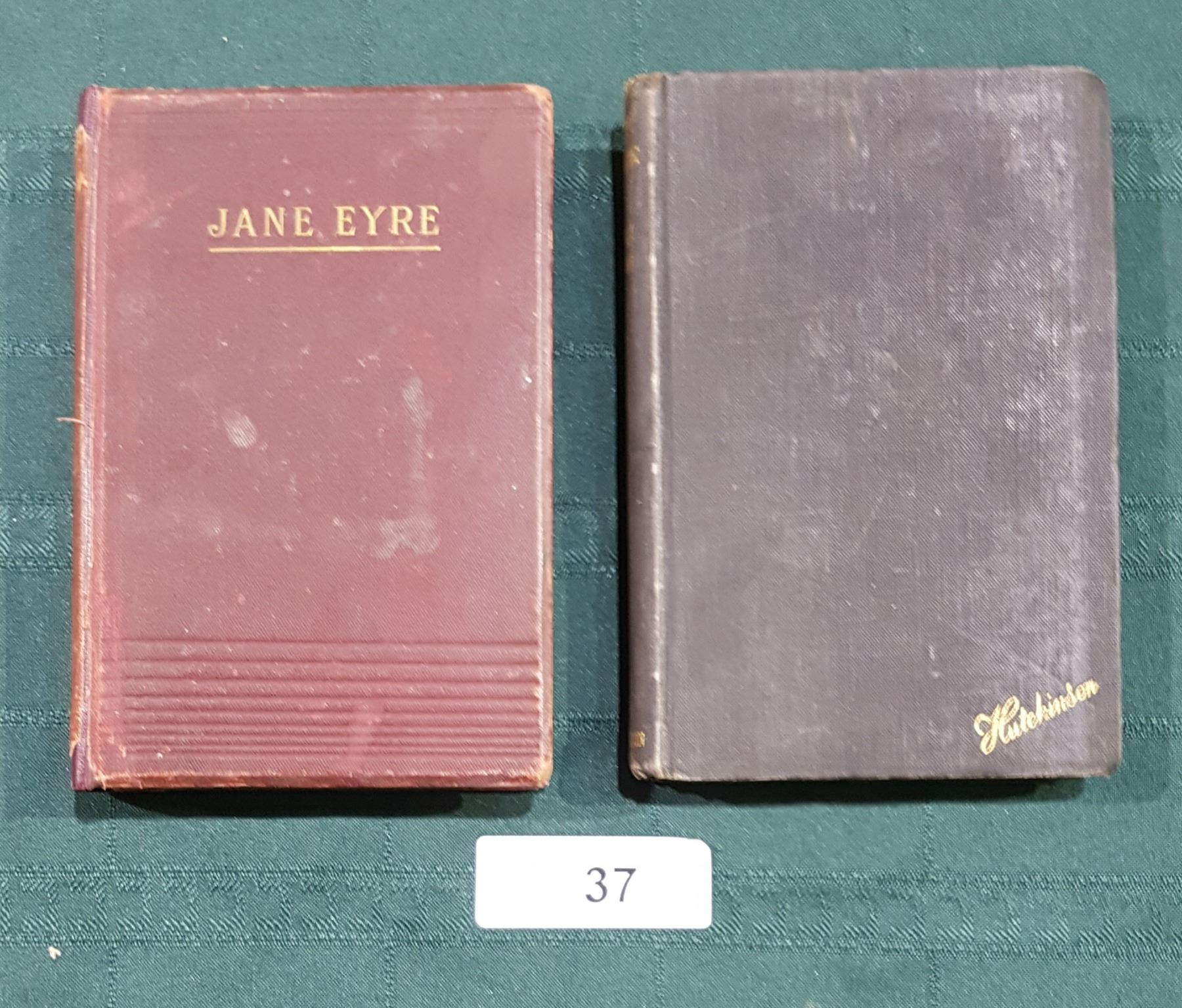 1893 JANE EYRE NOVEL &1940'S SUSAN CROWTHER BY NAOMI JACOB NOVEL
