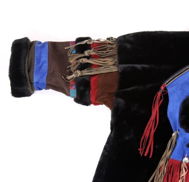 Western Buffalo Robe Full Length Coat