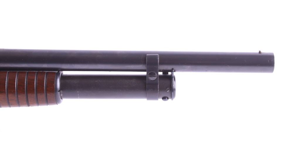 WWII U.S. Winchester Model 12 Riot Shotgun c. 1941
