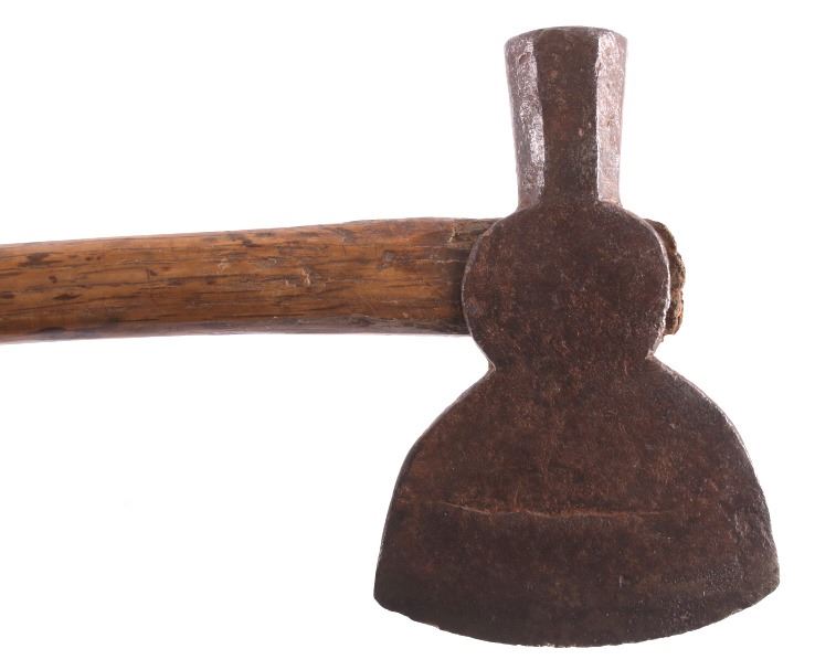 Shawnee Hammer Poll Tomahawk 18th Century