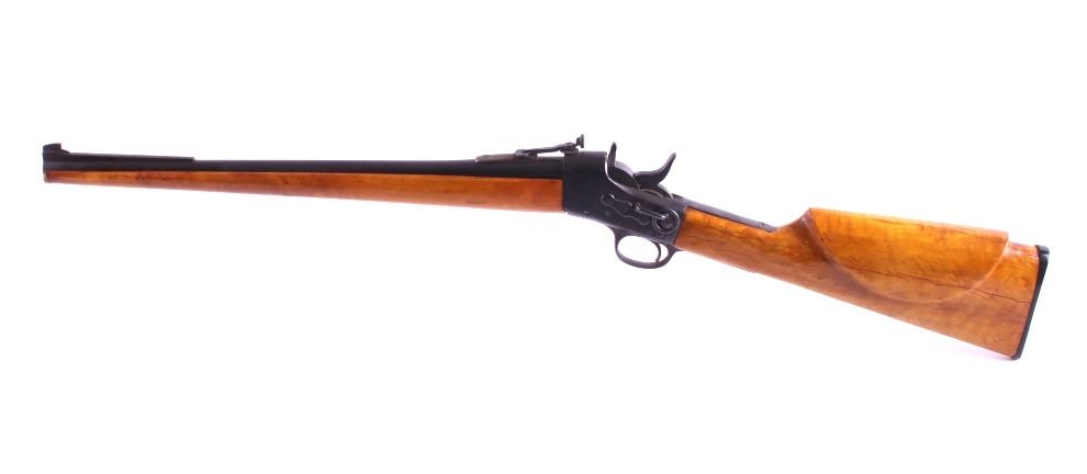 Remington 7mm Rolling Block Carbine Rifle.