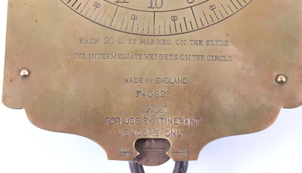 Salter's Trade Spring Balance Brass Scale No. 60T