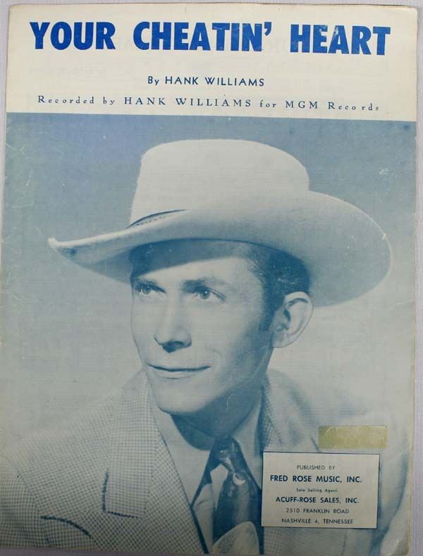 Vintage Record Albums & Hank Williams Sheet Music
