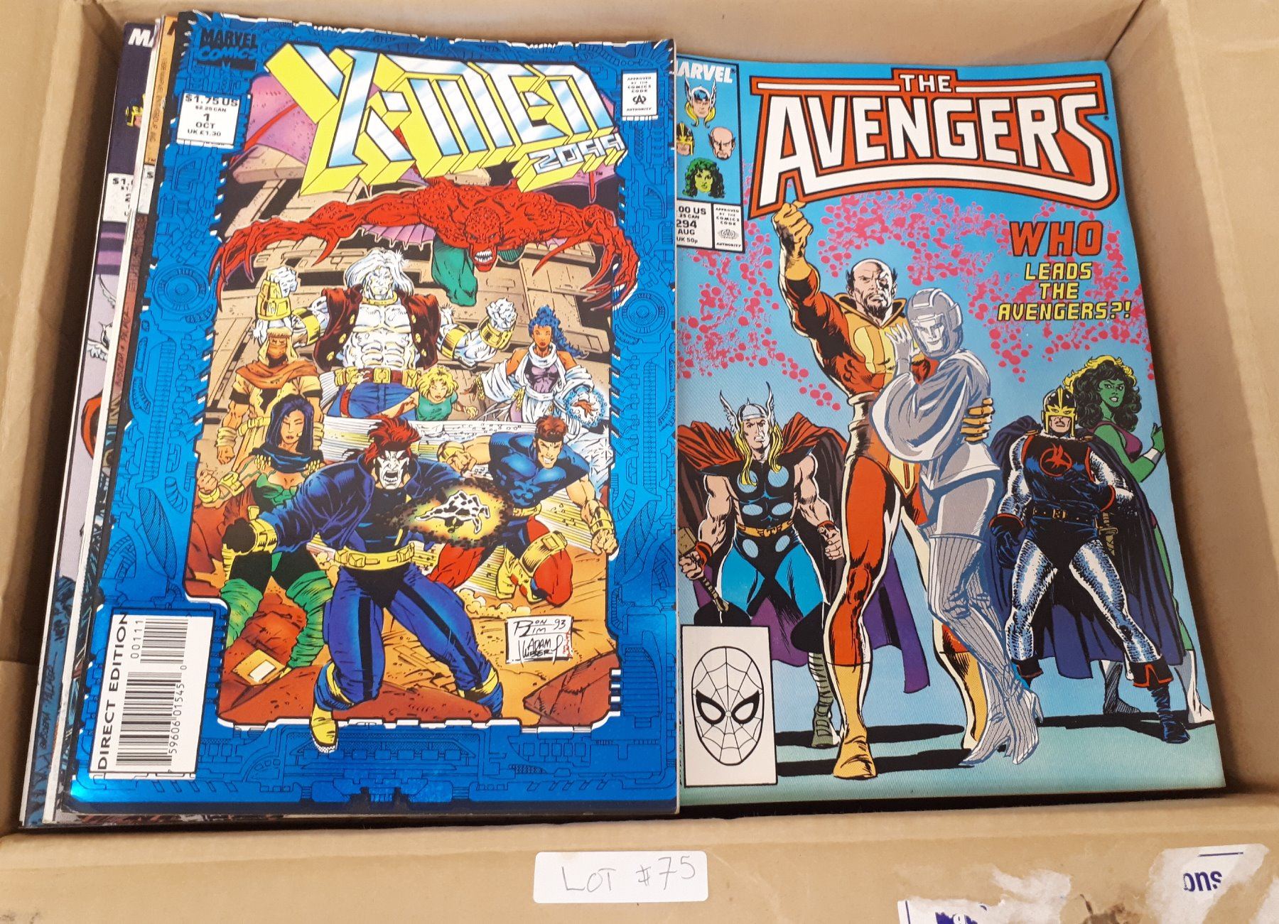BOX OF COMICS