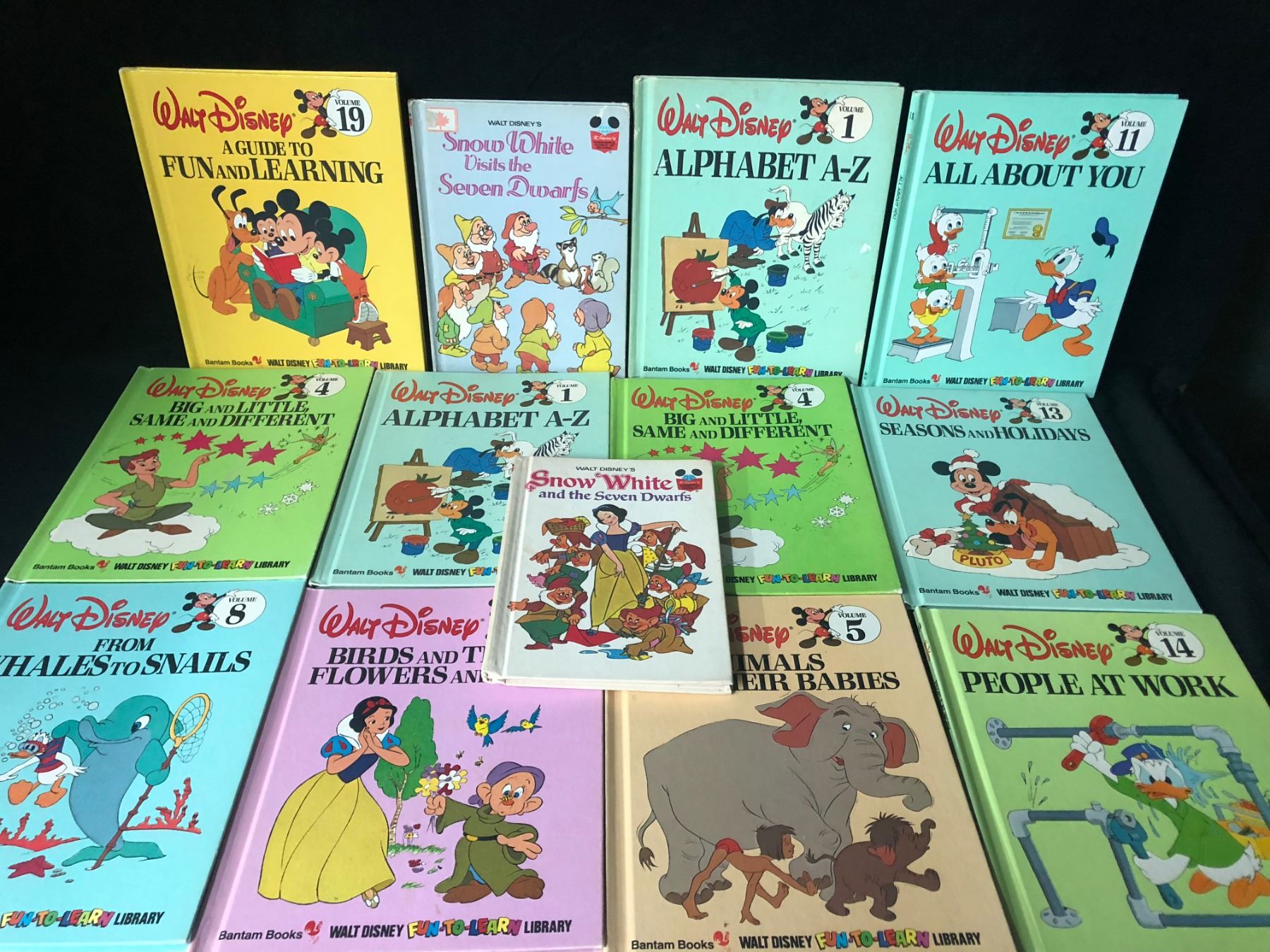 WALT DISNEY BOOK LOT (BANTAM BOOKS)