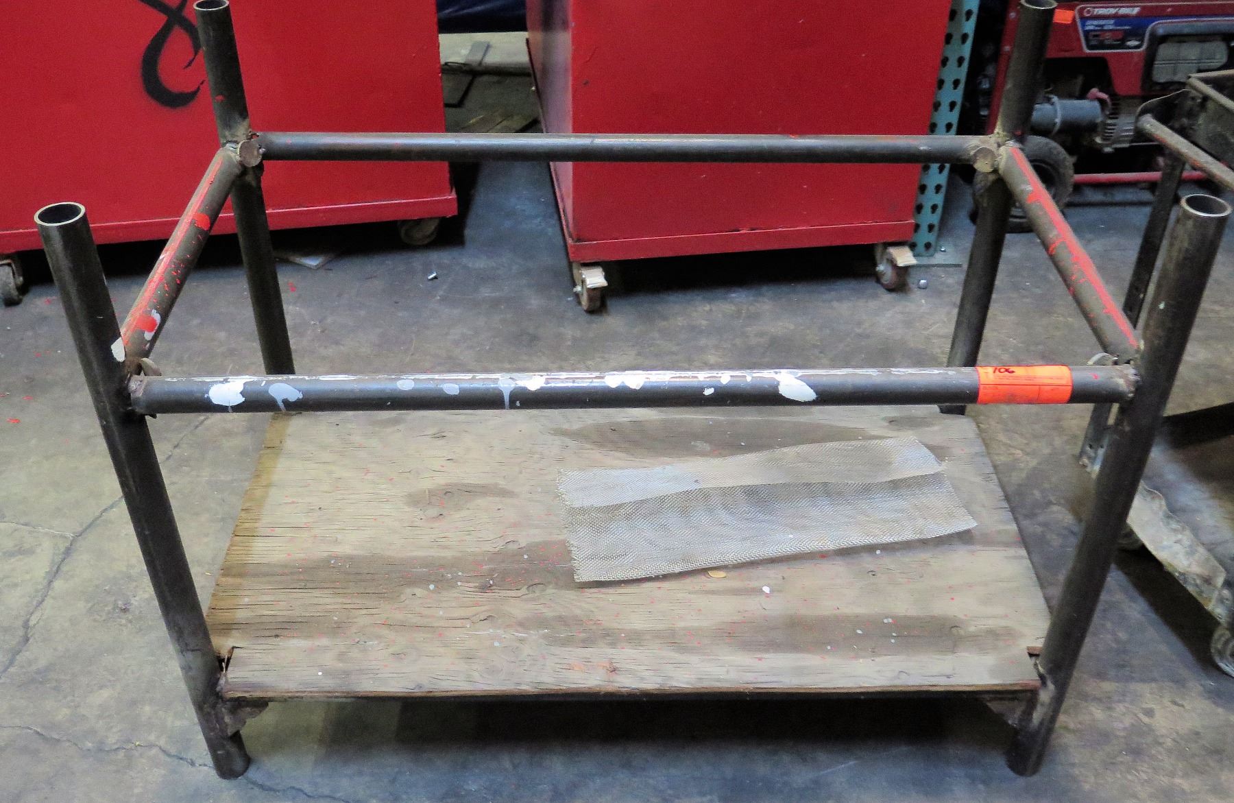 Rectangular Shop Pipe Rack Oahu Auctions