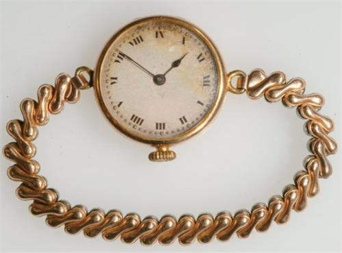 Lady's Rolex Wristwatch circa 1913; case #1083039; 15 jewel Rebberg ...