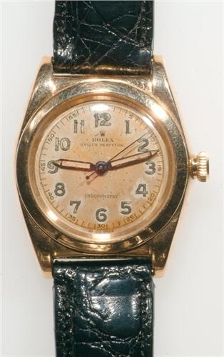 Men's Rolex Oyster Perpetual ""Bubbleback"" Wristwatch circa 1937 ...