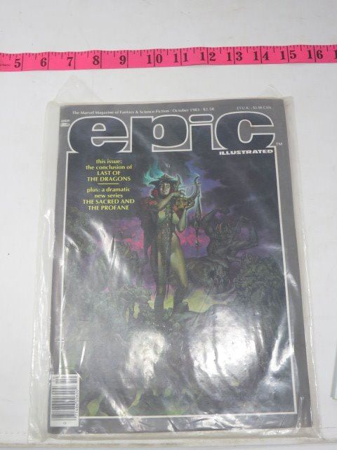 2 MAGAZINES (EPIC ILLUSTRATED) *1983, 1985*