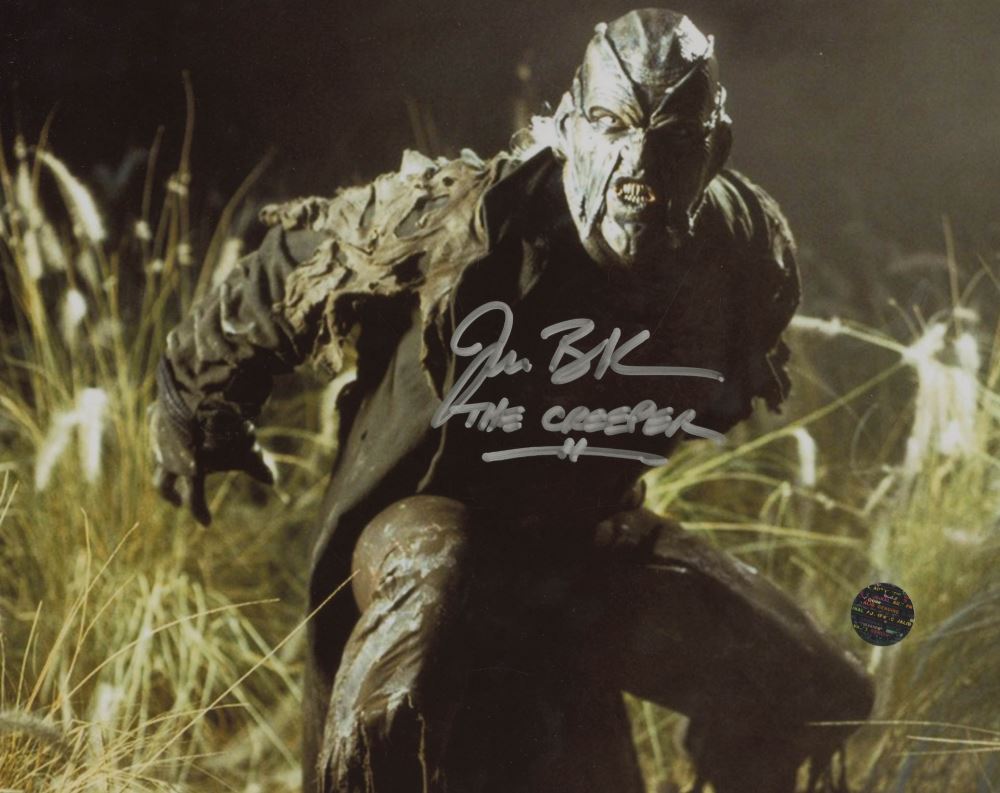 Jonathan Breck Signed "Jeepers Creepers" 8x10 Photo Inscribed "The ...