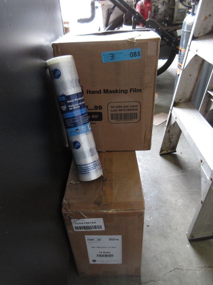 3 Cases of 12 IPG Hand Masking Film Rolls
