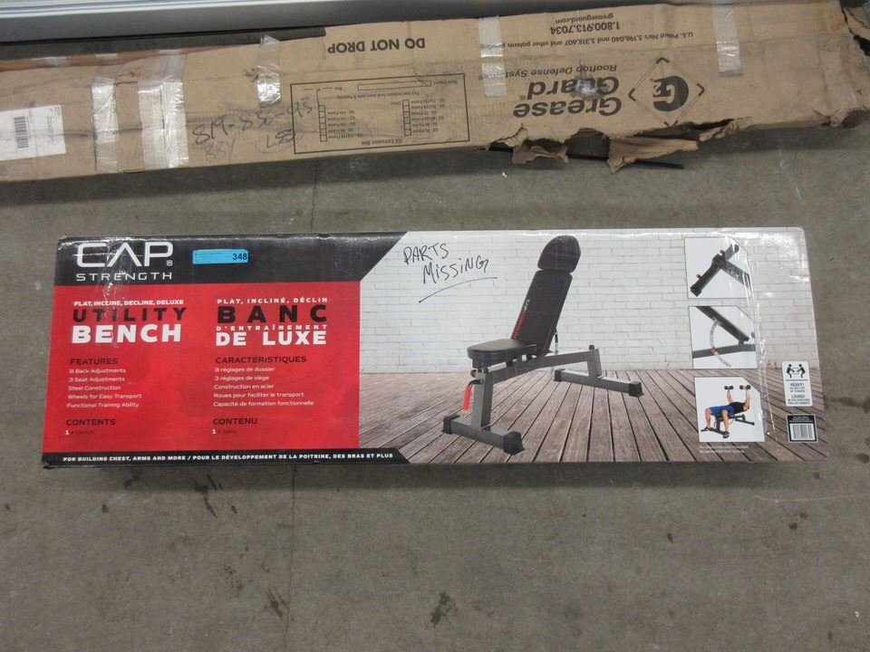 New CAP Utility Bench - Missing Back Strut