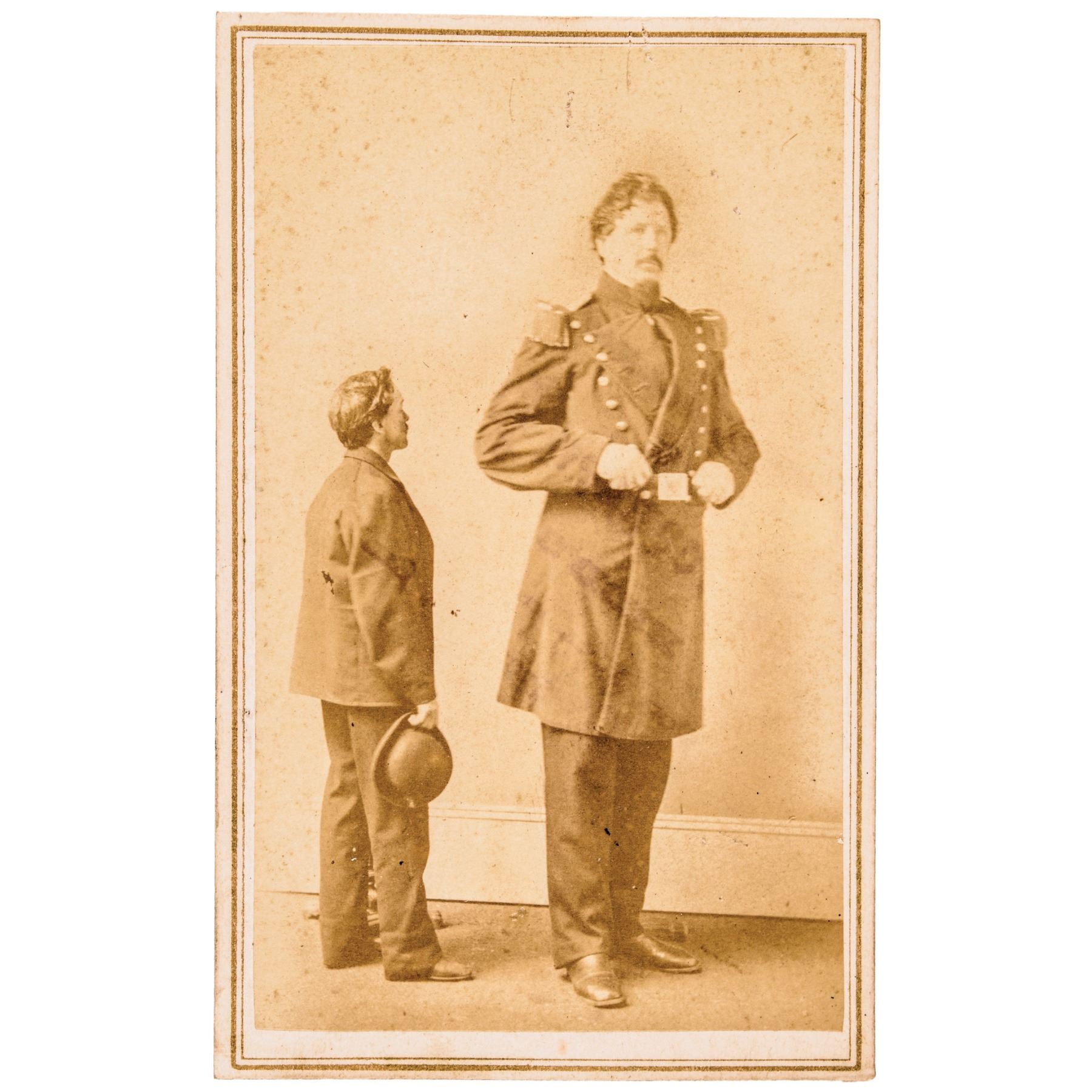 JEAN ANTOINE JOSEPH BIHIN Signed Carte de Visite of the Famous P.T ...