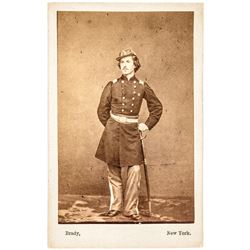 Zouave Colonel ELMER E. ELLSWORTH Signed c 1860 Civil War Mathew Brady ...