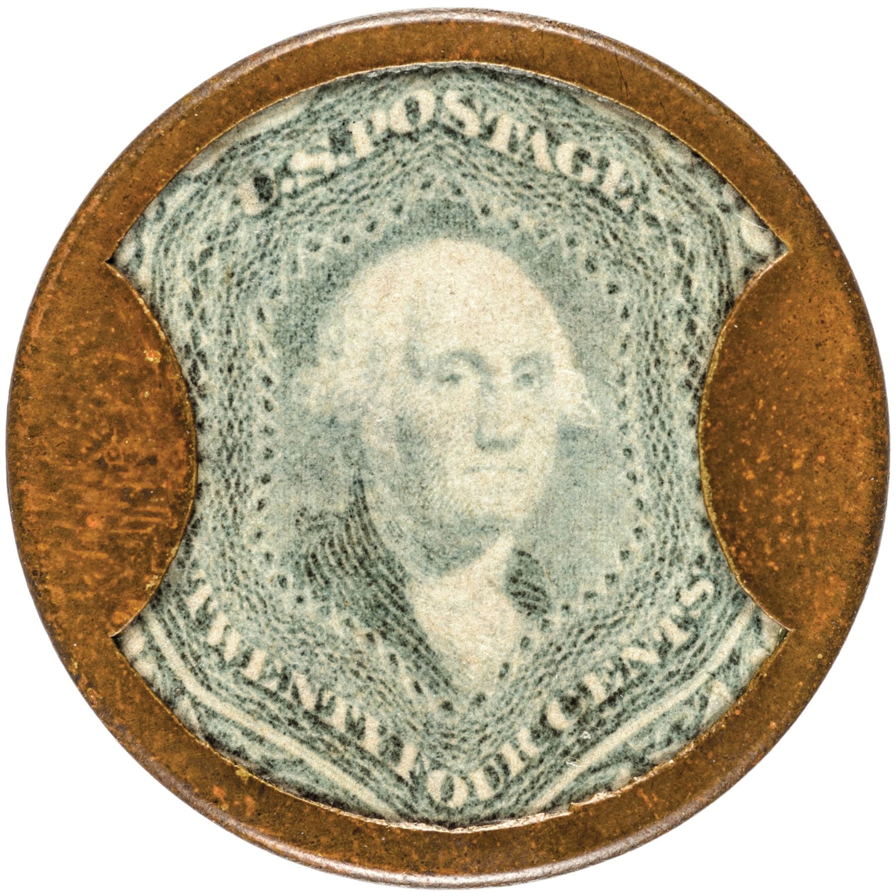 Encased Postage Stamps, 24 Cents ELLIS McALPIN & CO. Cincinnati Choice ...