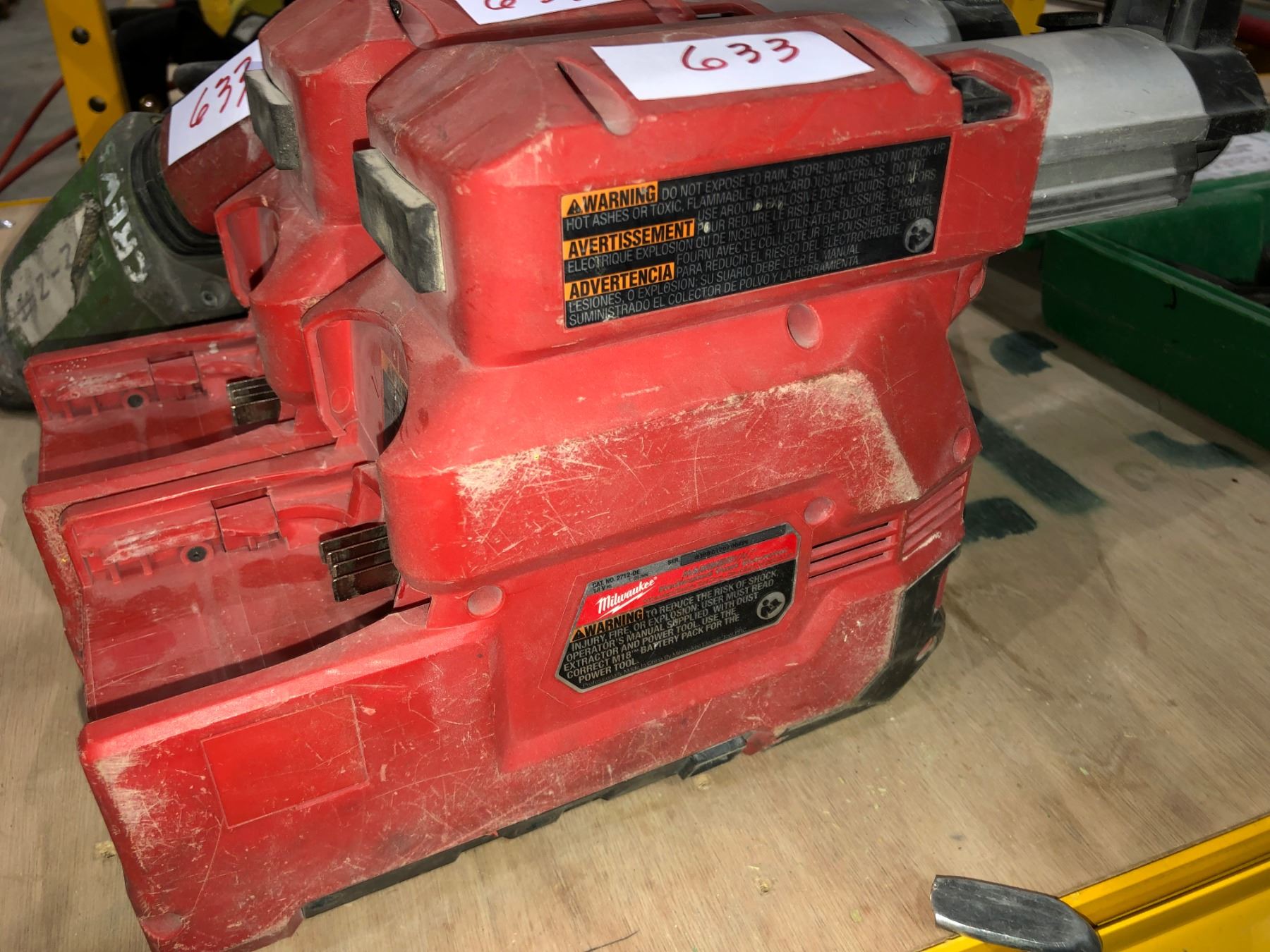 Milwaukee Hammer Vac batteries, Milwaukee rechargeable drill (no batt ...