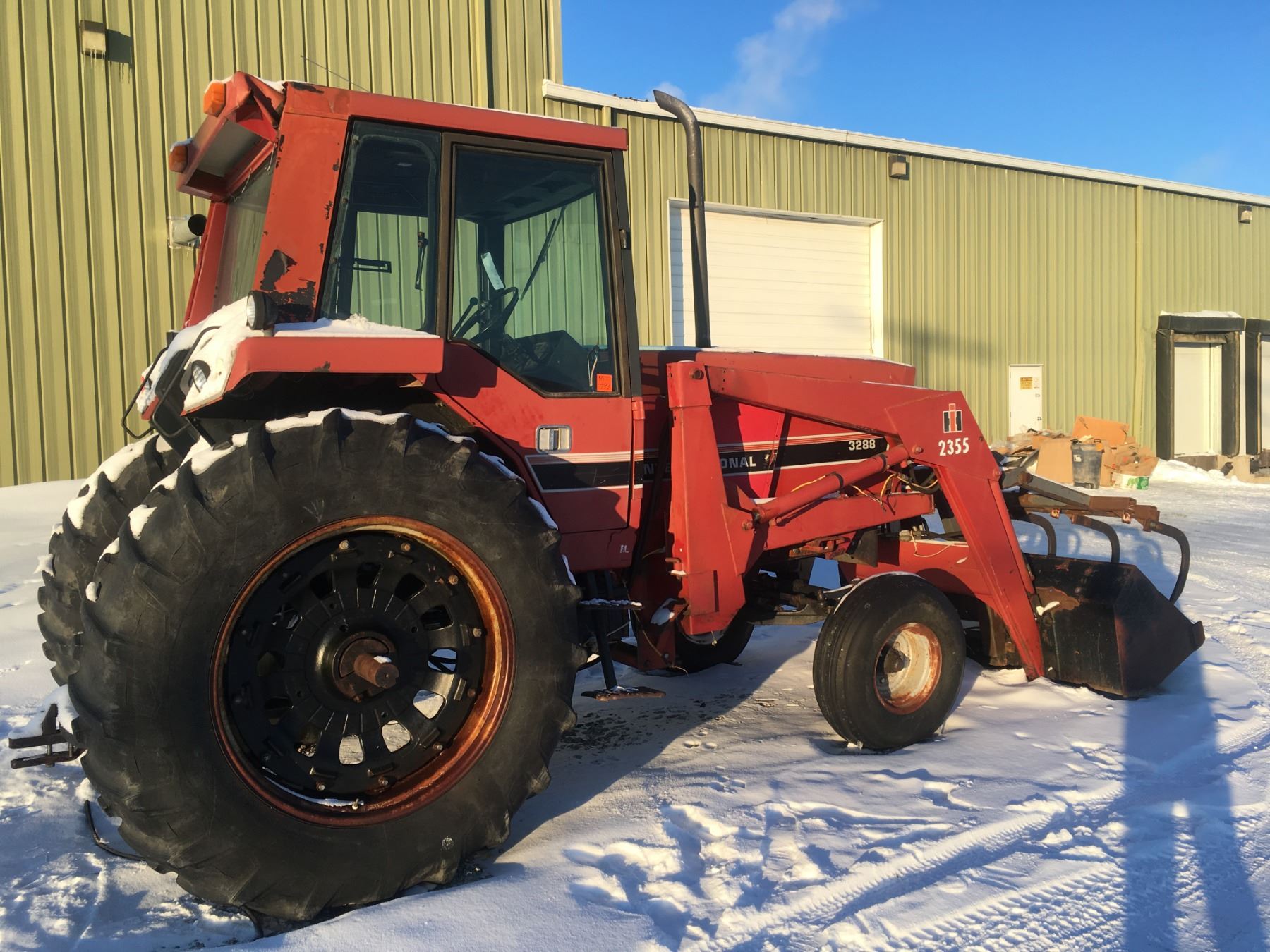 IH Model 3288 Diesel Tractor w/Cab, 18.4 x 38 - 540/1000 Dual P.T.O ...