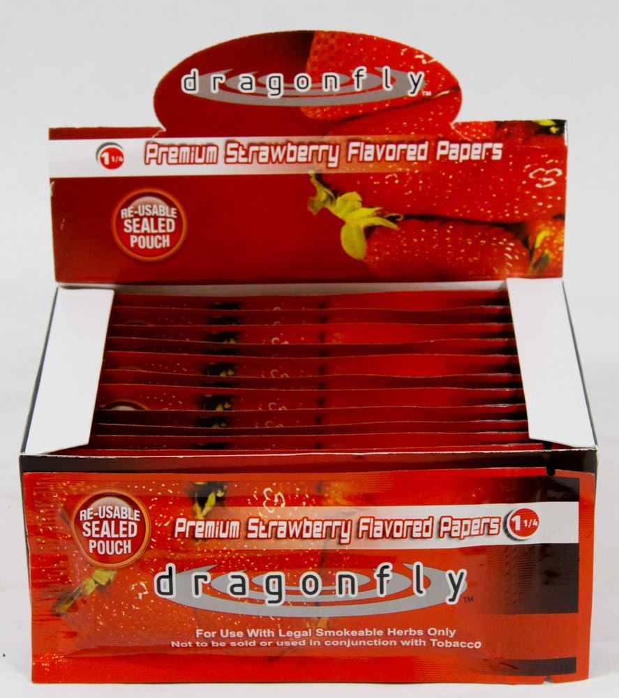 BOX WITH 12 PACKS OF PREMIUM FLAVOURED PAPERS
