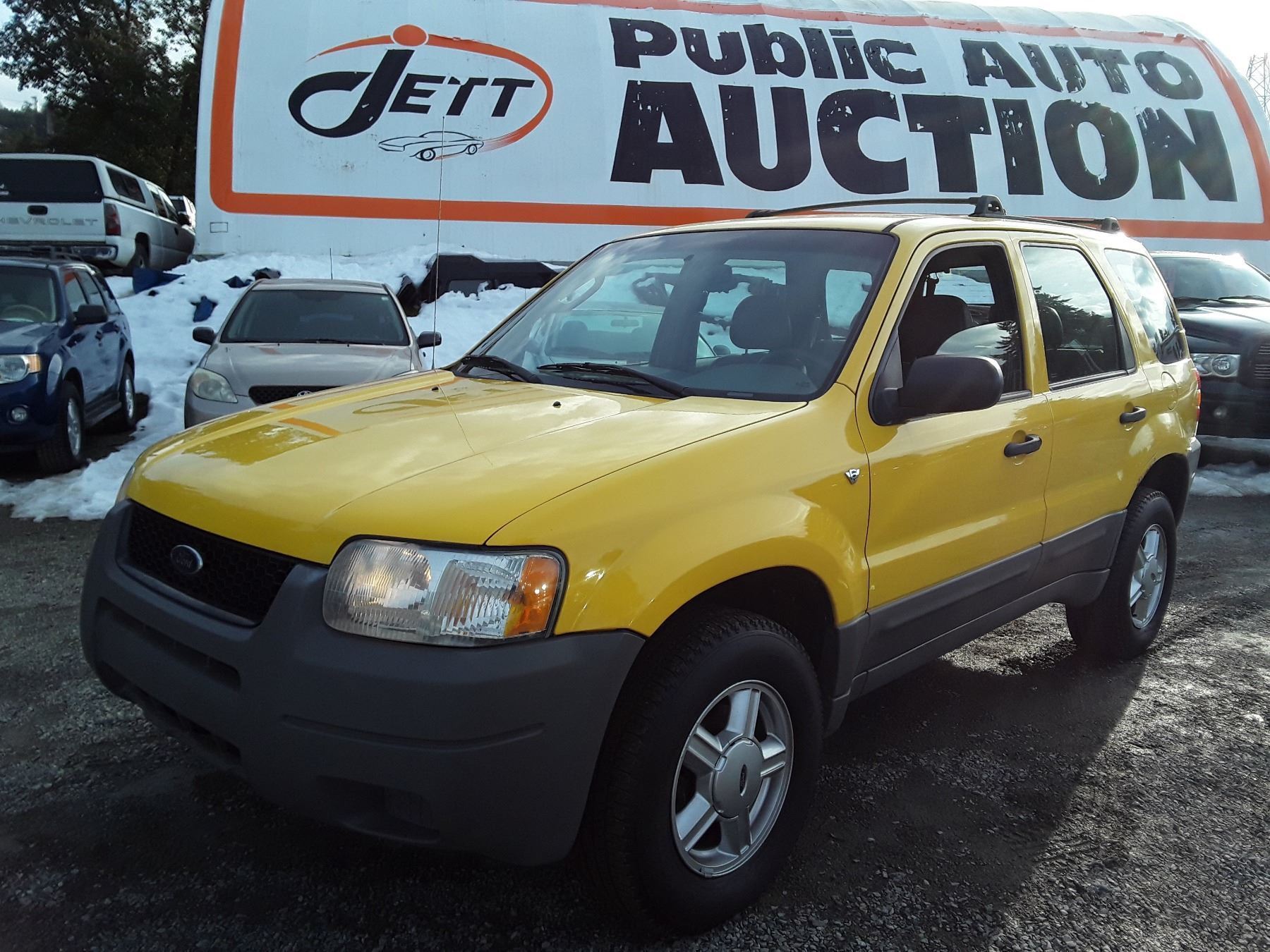 K3 -- 2002 FORD ESCAPE XLS , Yellow , 190718 KM's