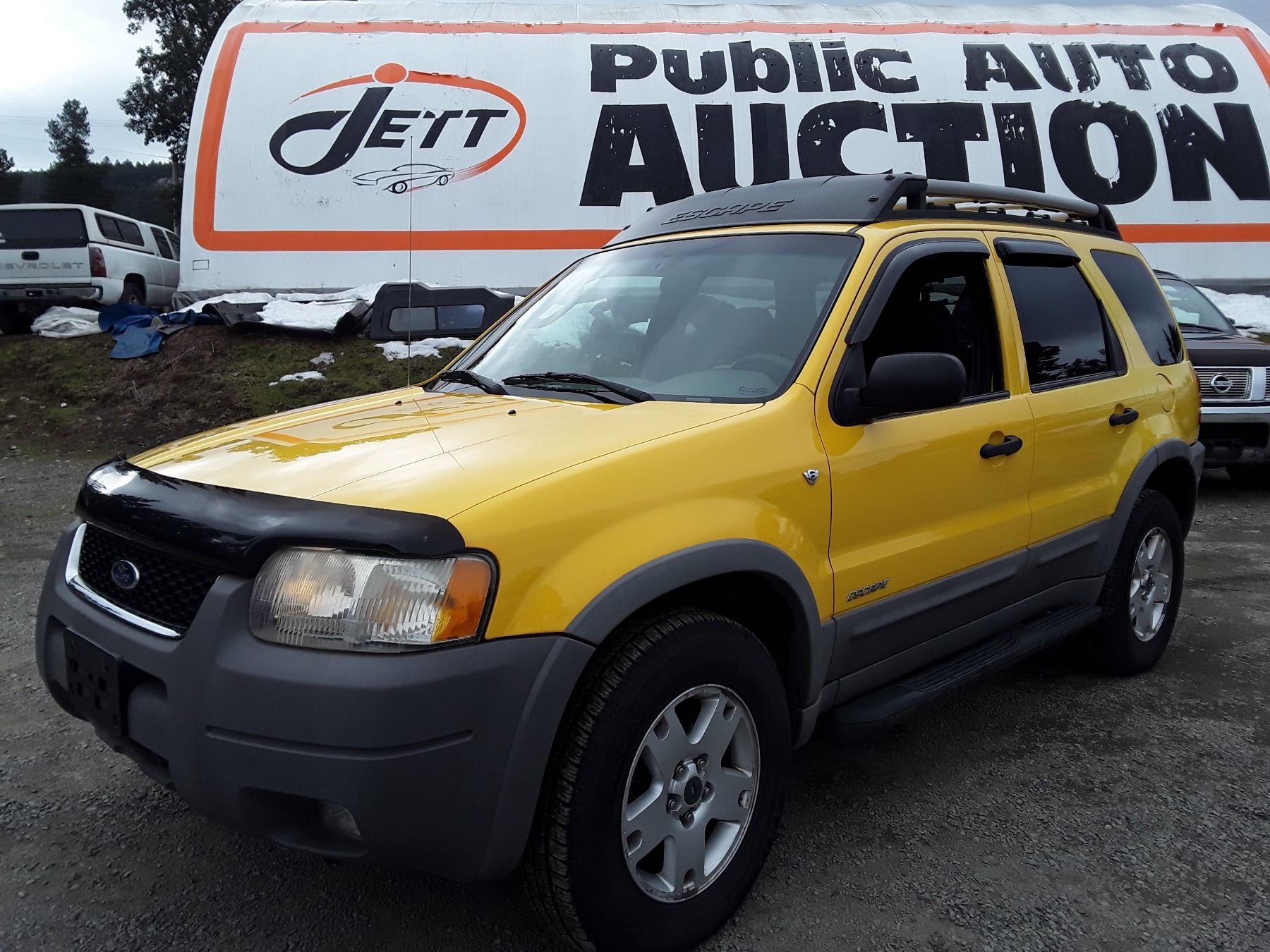 A2 -- 2002 FORD ESCAPE XLT , Yellow , 224460 KM's - No Rreserve